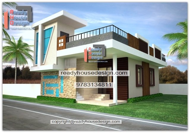 Simple House Front Elevation